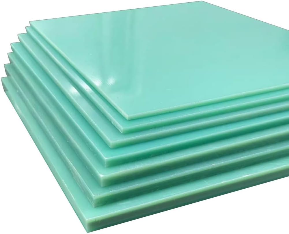 Amazon.com: FR4 Fiberglass Sheet, 1mm Thickness Water-Green Epoxy Plate ...