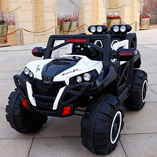 Buy SBT Small Boy Toys 2188 White Ride on Jeep Rechargeable Battery ...
