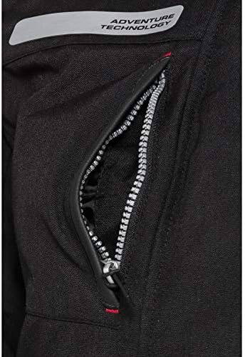 FLM Motorradjacke mit Protektoren Motorrad Jacke Damen Reise ...