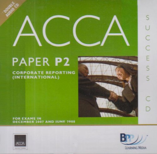 Buy ACCA (New Syllabus) - P2 Corporate Reporting (International ...