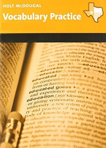 Literature, Grade 10 Vocabulary Practice Workbook: Mcdougal Littell ...