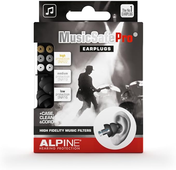Alpine MusicSafe Pro High Fidelity Music Earplugs for Noise Reduction ...