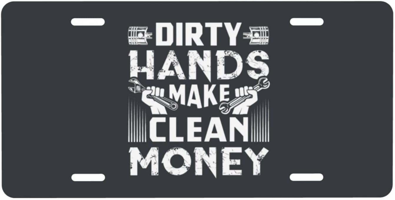 Amazon.com: Mechanic Dirty Hands are A Sign of Clean Money Personalized ...