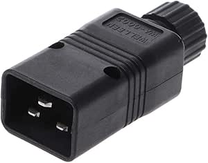 Amazon.com: QIEIEI IEC C20 Male Connector Power Power Plug Computer 16A ...