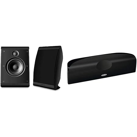Amazon.com: Polk Audio OWM 3 Sound Wall Mount Speakers, Black & Polk ...