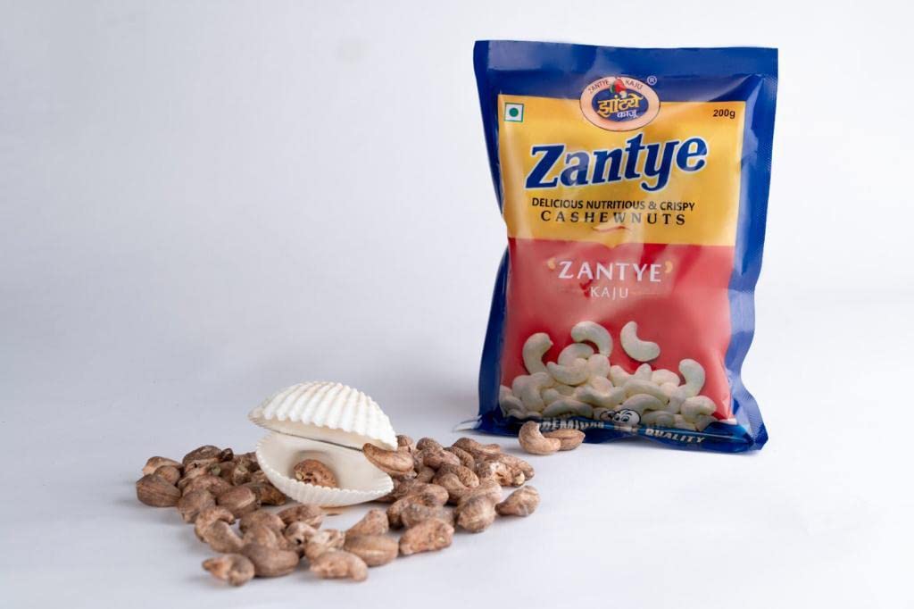 Zantye Kaju - Jumbo Natural Wholes (with skin) 500g : Amazon.in ...
