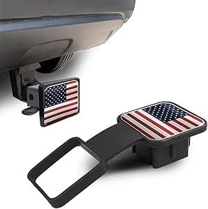 Amazon.com: Trailer Hitch Cover, 2 Inch Trailer Hook Dust-Proof Plug ...
