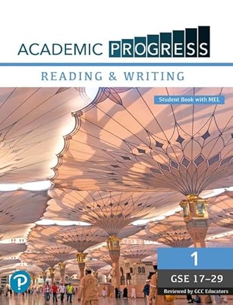 Academic Progress GCC Reading and Writing Level 1 Student Book and MyEnglishLab: Amazon.co.uk ...