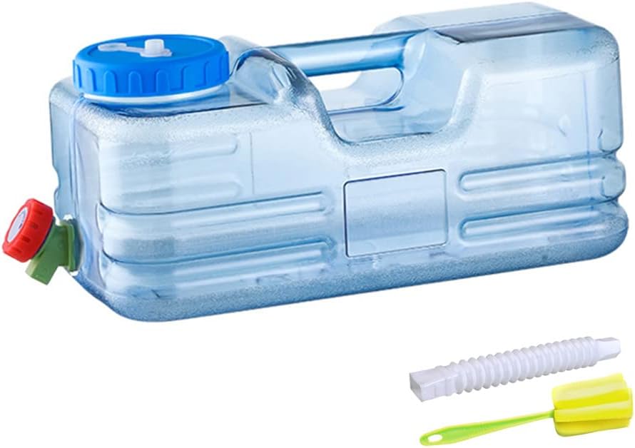 AISEN New dwarf Flat square 10l Water Container with Tap, Portable ...