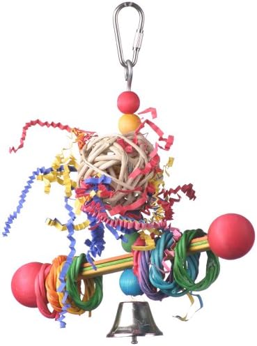 Super Bird Creations 7-1/2 by 5-1/2-Inch Vine Ring Tweeter Totter Bird ...