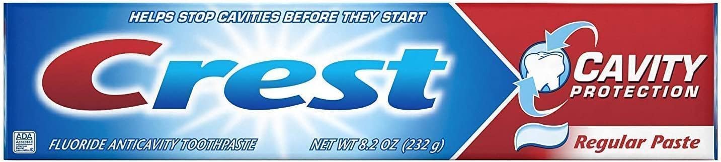 Amazon.com: Crest Cavity Protection Toothpaste, Regular, 8.2 Oz (Pack ...
