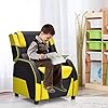 Amazon.com: COSTWAY Kids Recliner Sofa, Toddler Leather Recliner with ...