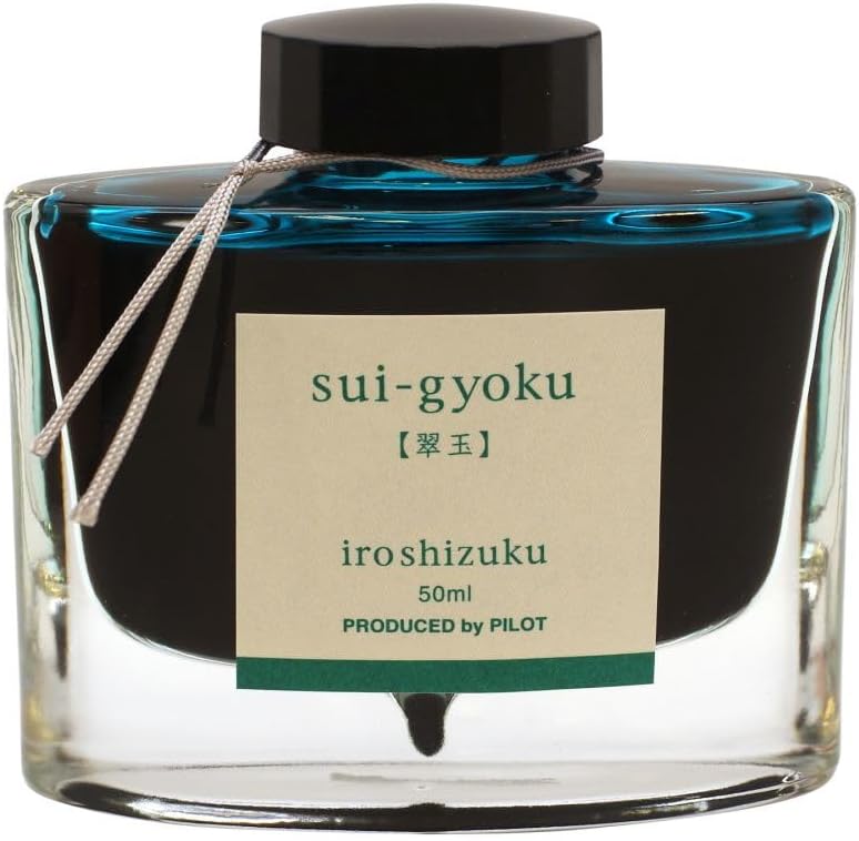 Pilot INK-50-SU Fountain Pen Ink, Iroshizuku Sugyoku Suidama, 1.7 fl oz ...