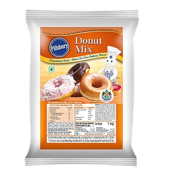 Pillsbury Premix Baking | Donut Mix | 1kg, Pack of 1 : Amazon.in ...