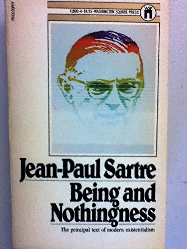 Being and Nothingness: Sartre, Jean-Paul: 9780671418908: Amazon.com: Books