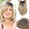 Amazon.com : Fine Plus 12 Inch Hair Topper Layered Synthetic Hair ...