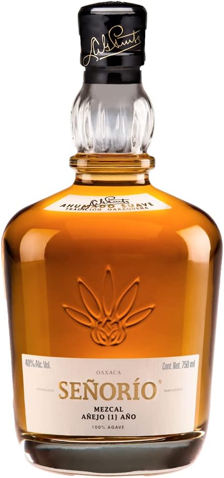 Mezcal Señorío Añejo, 750 ml : Amazon.com.mx: Alimentos y Bebidas