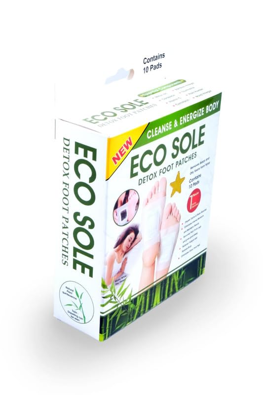 Buy ECO SOLE Cleansing Toxin Remover Foot Pads | Premium Detox Foot ...