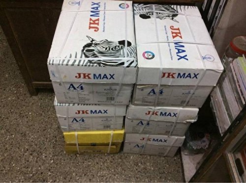 JK MAX COPIER - 67GSM A4 Paper, 10 Reams (5,000 Sheets) : Amazon.in ...