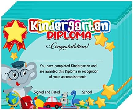 WaaHome 30pcs Preschool Graduation Certificates for Kids, 8''x10 ...