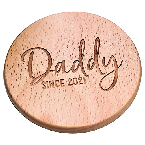 Personalised Daddy Coaster Fathers Day : Amazon.co.uk: Handmade Products