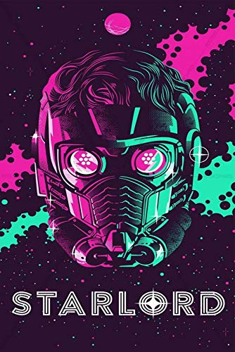 Star Lord Mask Poster