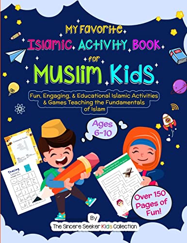 Buy My Favorite Islamic Activity Book for Muslim Kids: Fun, Engaging ...