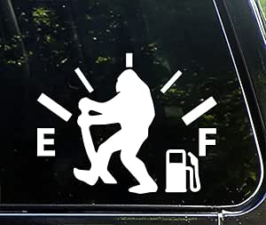 Amazon.com - Ten Four Distributions - Funny Big Foot Fuel Gauge Die Cut ...