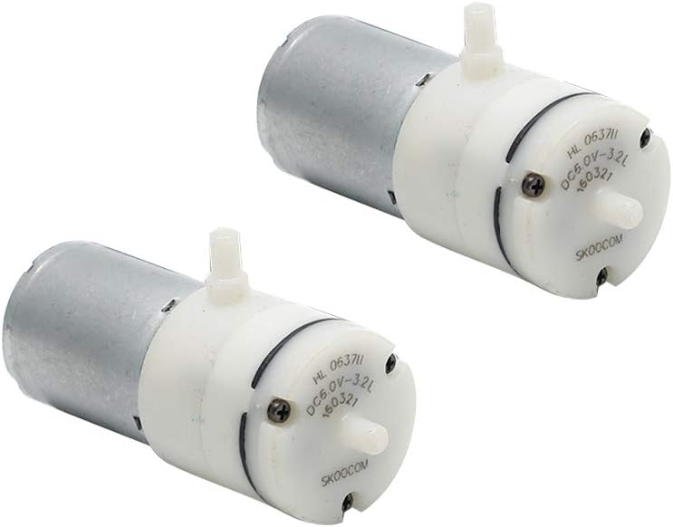 Amazon.com: BAENRCY Air Pump 5V-6VDC Miniature Vacuum Pump Mini Air ...