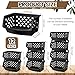 Amazon.com: Wenqik 12 Pack Plastic Stackable Storage Bins for ...