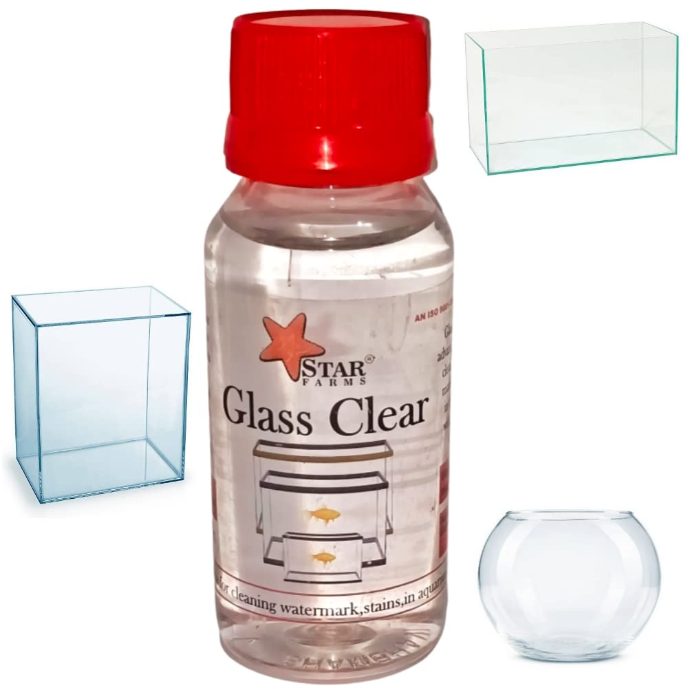 Jeffrey Glass Cleaner For Aquarium - Formula for Cleaning Water Mark ...