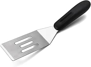 Amazon.com: Slotted Mini Metal Spatula Turner for Cast Iron Skillet ...
