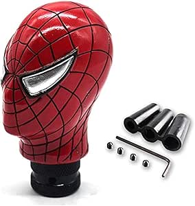 Amazon.com: FPOLAN Spider Super Man Shift Knob Universal Manual Car ...