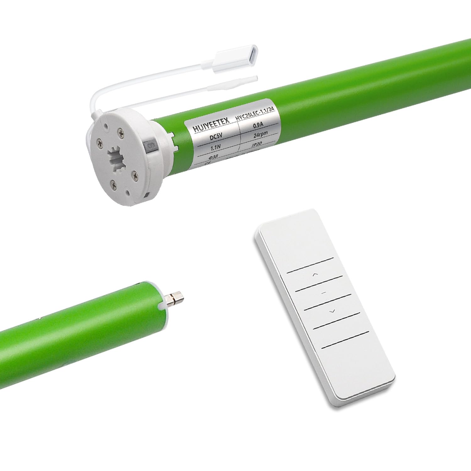 Snapklik.com : 5V USB-C Tubular Motor Blinds Kit Retrofit Motorized ...