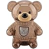 Amazon.com: PenRux Clear Piggy Bank for Kids, Cute Transparent Bear ...