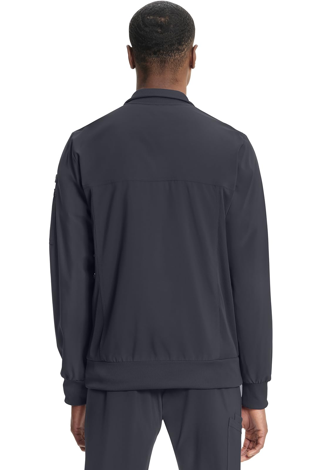 Snapklik.com : Cherokee Infinity Mens Zip Front Warm-Up Scrub Jacket
