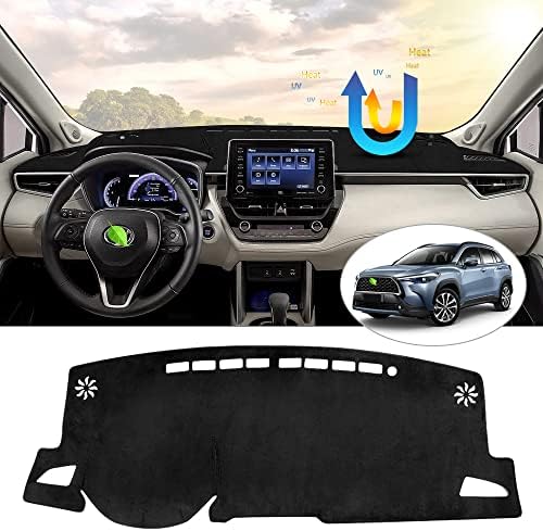 Amazon.com: Karltys Dash Cover for Toyota Corolla Cross Accessories 2025 2024 2023 2022, Anti ...