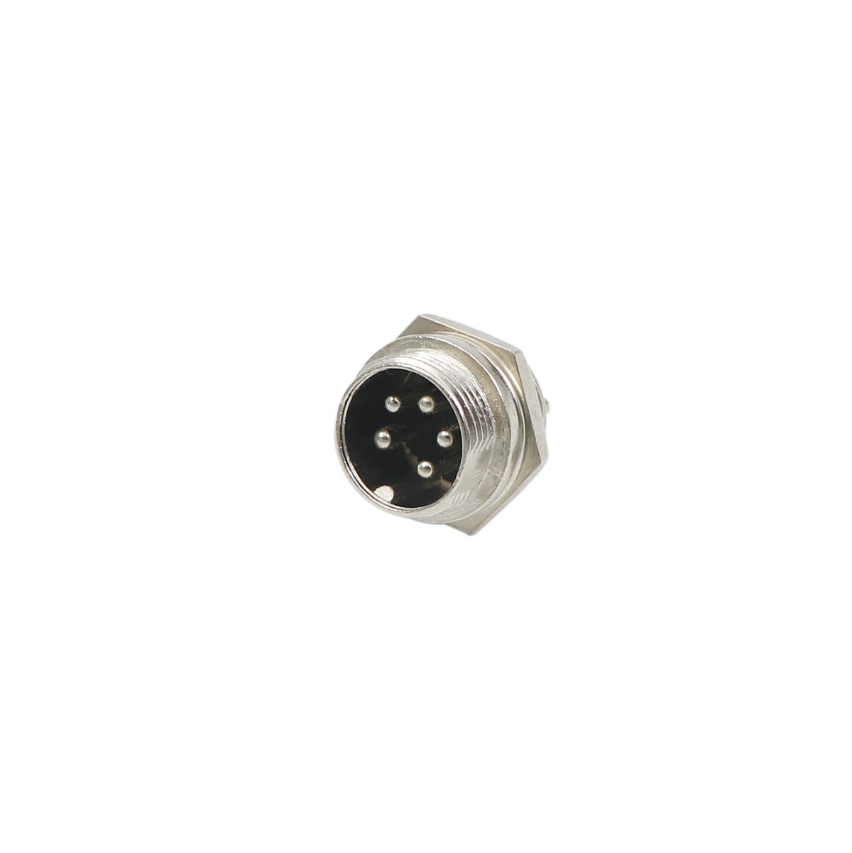 Snapklik.com : Aviation Plug Connector GX16-5 5 Pin Panel Metal Mount ...