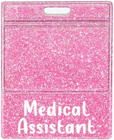 Amazon.com : Plifal Oversized Medical Assistant Badge Buddy Card Holder ...