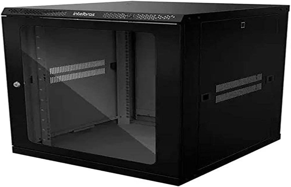 intelbras Mini Rack Desmontável 12U 570mm MRD 1257 Preto | Amazon.com.br