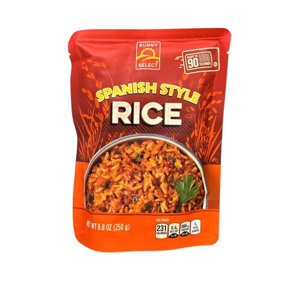 Amazon.com : Sunny Select, Spanish Style 90 Second Rice, 8.8 Ounce ...