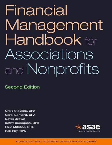 Financial Management Handbook for Associations and Nonprofit: Stevens ...