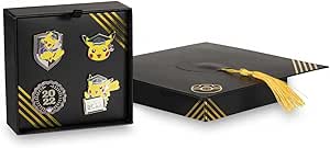Amazon.com: Pokémon Center: Graduation Pikachu 2022 Pokémon Pin Box Set ...