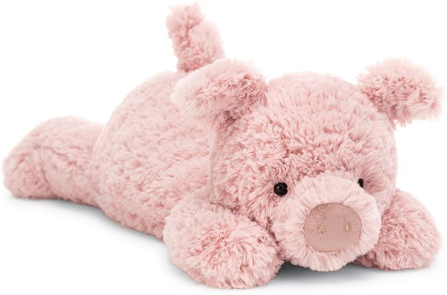 Amazon.com: Jellycat Tumblie Pig Medium Stuffed Animal : Toys & Games