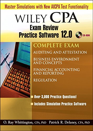Wiley CPA Examination Review Practice Software 12.0 - Complete Set ...
