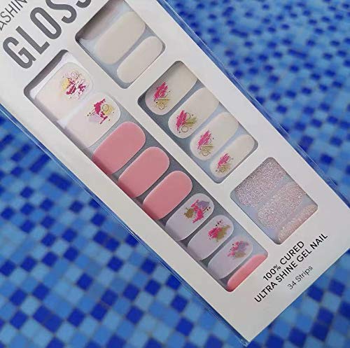Amazon.com: Gloss Strip, Nail Sticker, Dashing Diva Gloss Strip ...