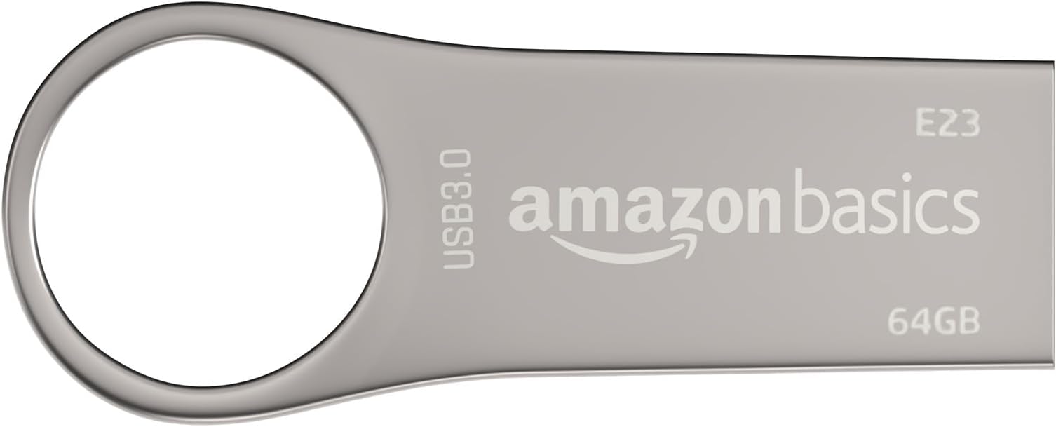 Amazon Basics 64 GB USB 3.0 Pen Drive | Flash Drive | Read Speed Upto ...