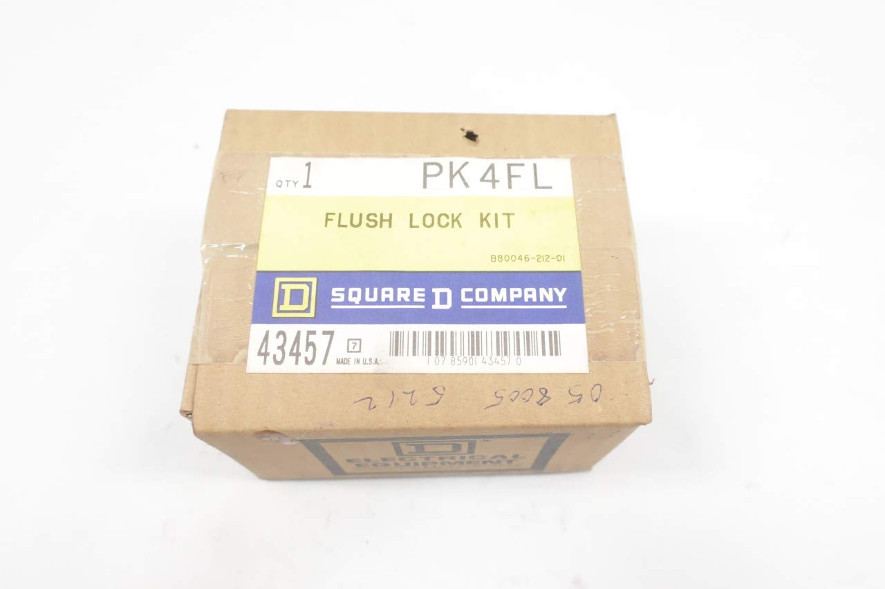 SQUARE D PK4FL PANELBOARD Flush Lock KIT: Amazon.com: Tools & Home ...
