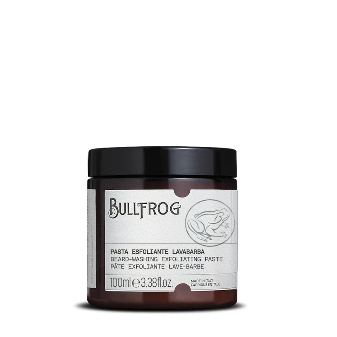 Bullfrog Pasta Esfoliante Lavabarba 100ml - Deterge in profondità la ...