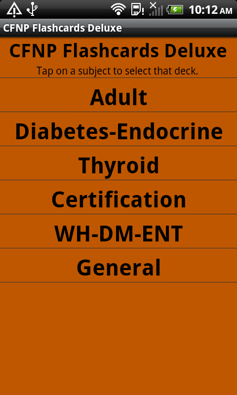 CFNP Flashcards Deluxe - App on Amazon Appstore